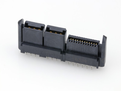 1.27mm, 12.00mm Pitch, EXTreme LPHPower Receptacle Header, Vertical, Compliant Pin, 8 Power Contacts, 40 Signal Contacts, Select Gold (Au) Plating, with BMI Guides