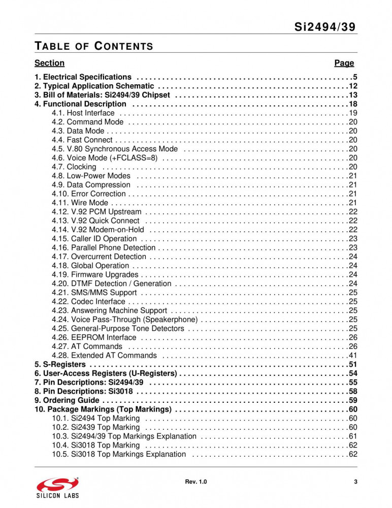 SI2494-A-GMR datasheet page 3
