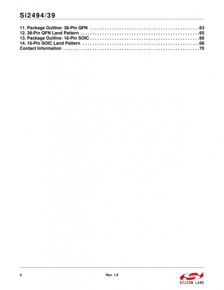 SI2494-A-GMR datasheet page 4