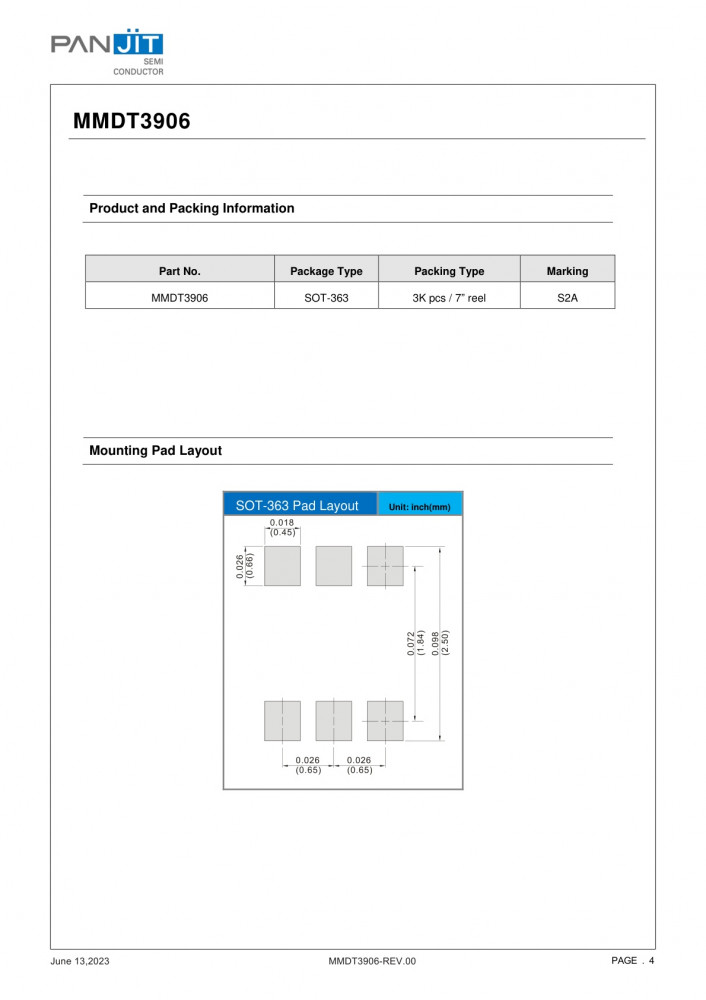 MMDT3906 datasheet page 4
