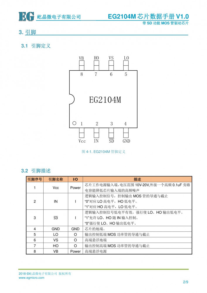 EG2104M datasheet page 5