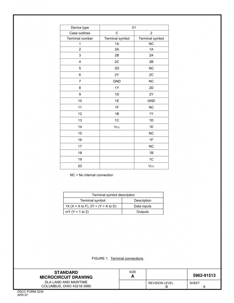 54HC51J/B technical document page 10