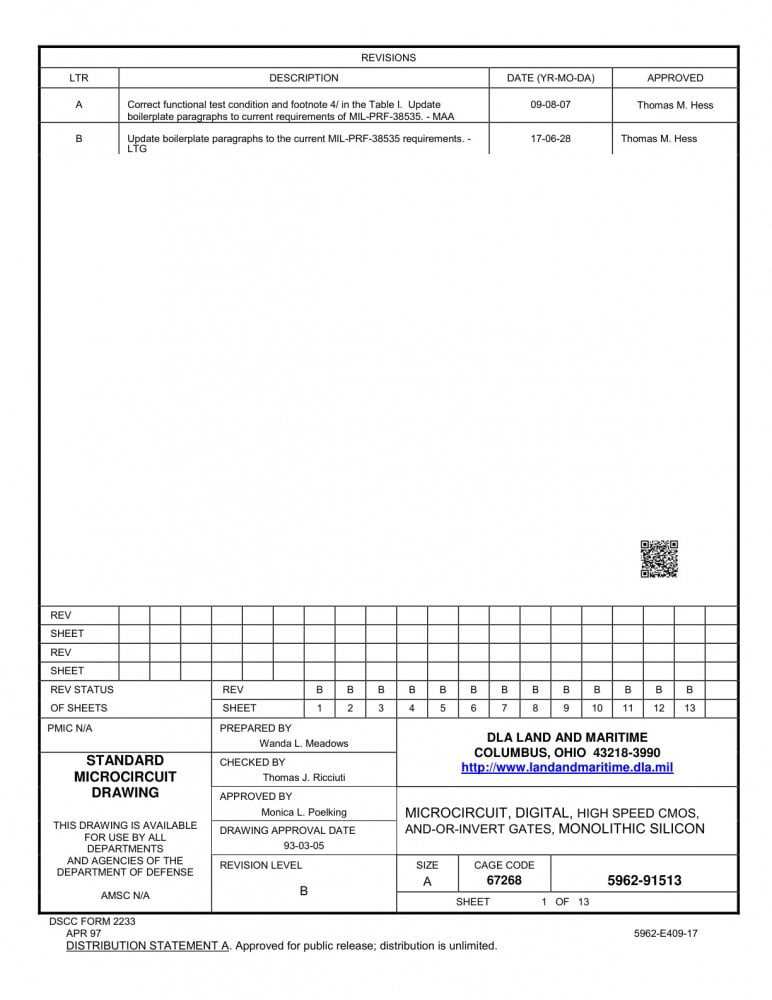54HC51J/B technical document page 3
