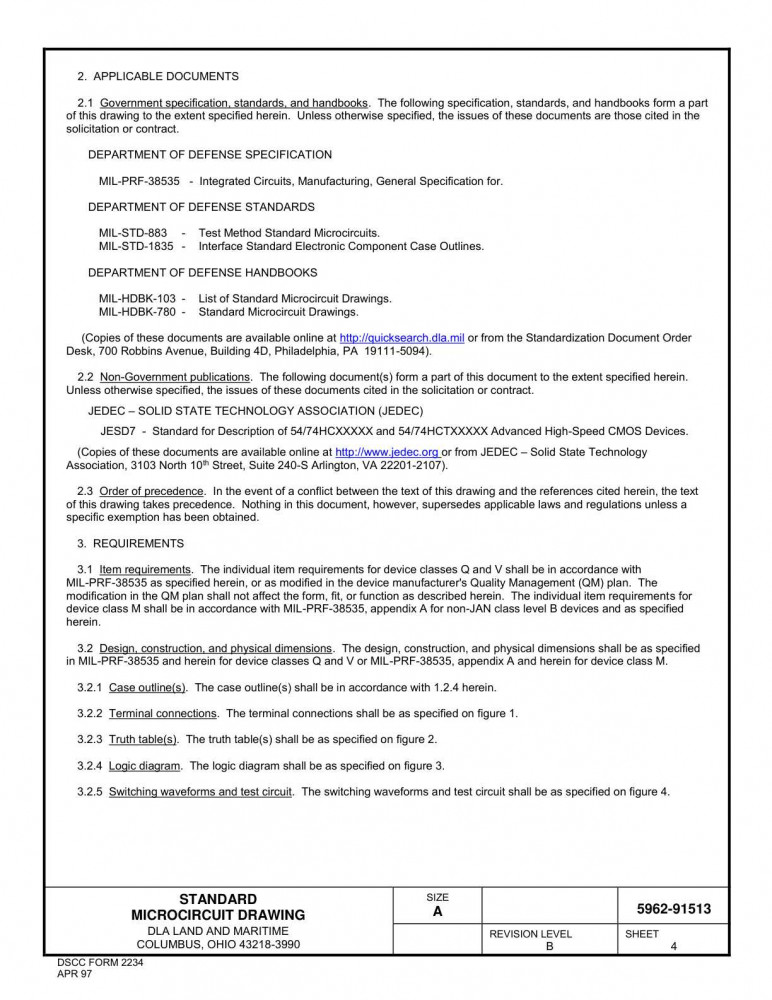 54HC51J/B technical document page 6