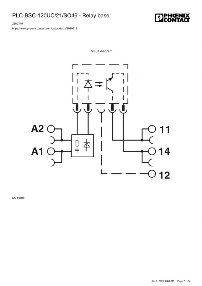 Phoenix Contact 2980319 documentation page 7