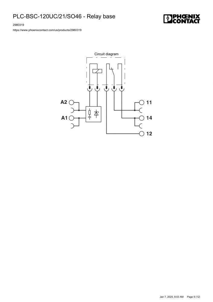 Phoenix Contact 2980319 documentation page 9