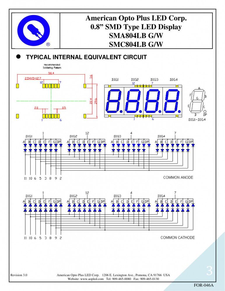 SMA804LB datasheet page 3