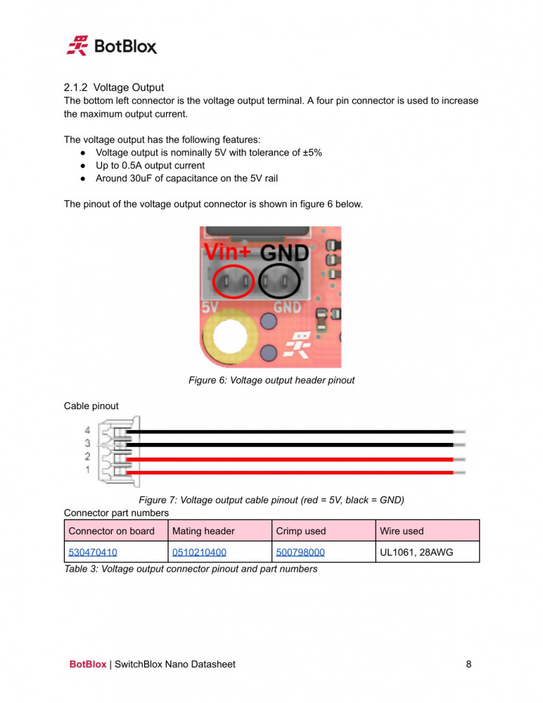 SwitchBlox Nano datasheet page 8