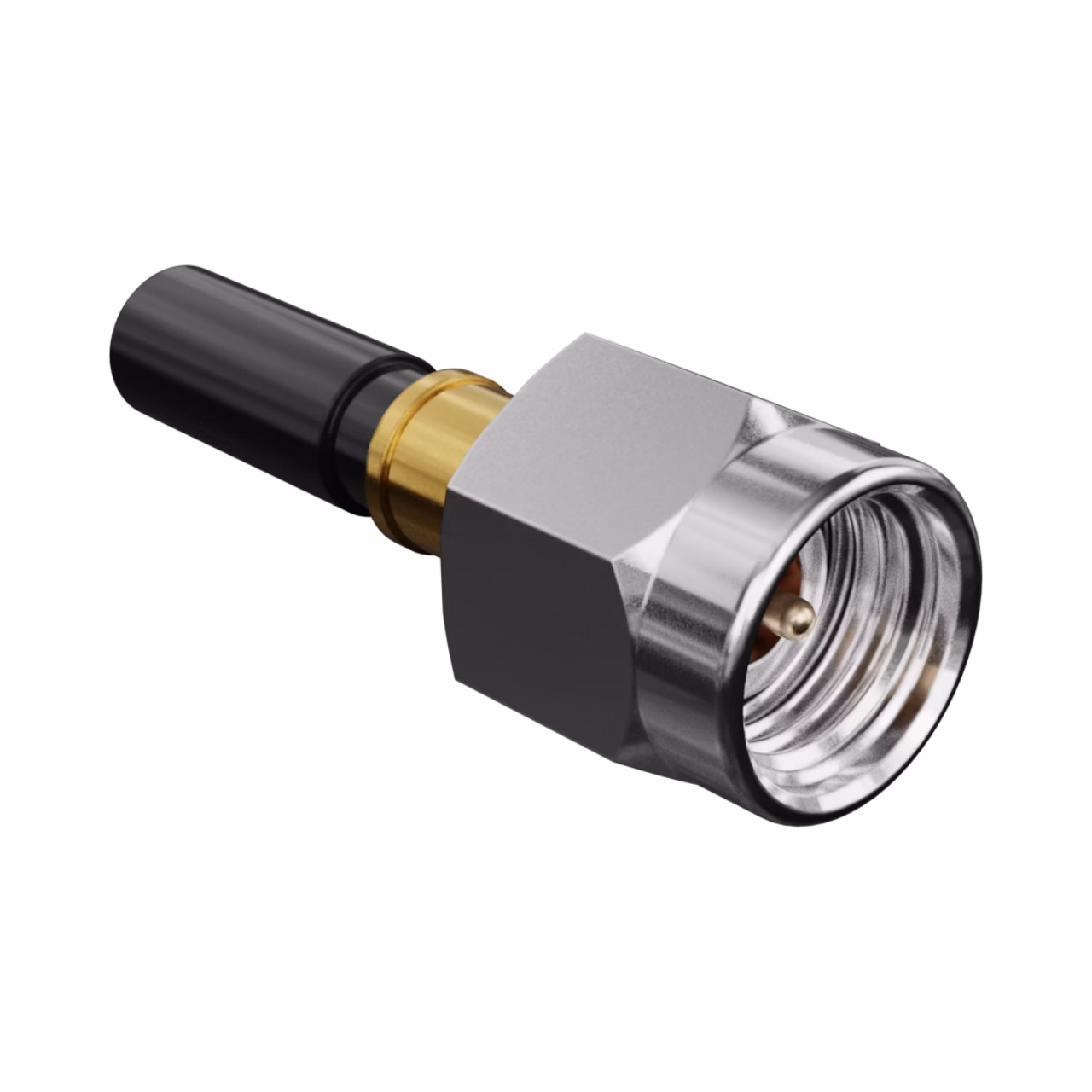 2.92mm Plug, Straight, Solder, Stainless Steel Body, Passivated, for Temp-Flex 1000671141 Cable, 50 Ohms for sale