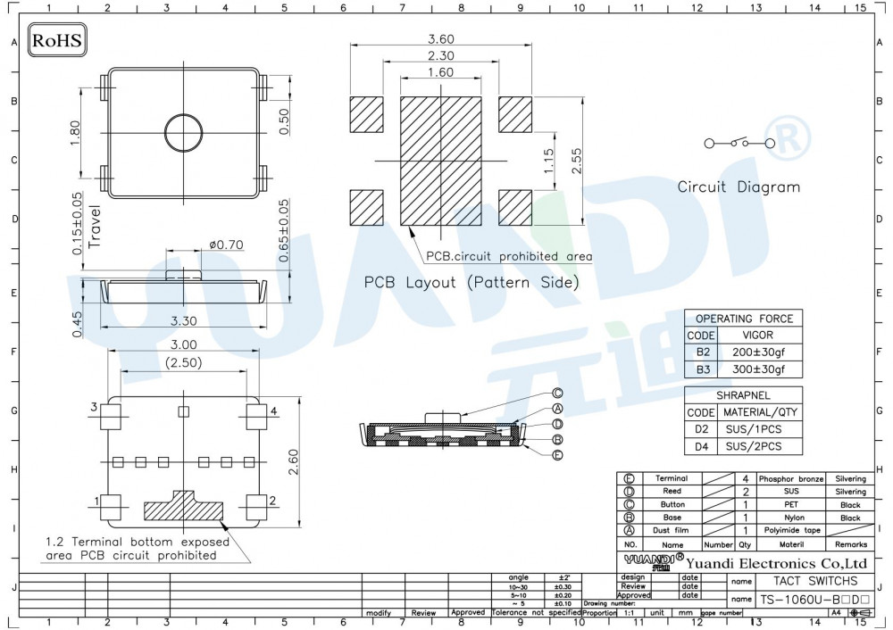TS-1060U-B3D4 technical document preview