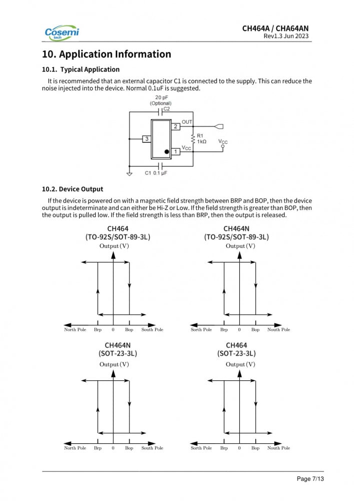 CH464ANTB datasheet page 7