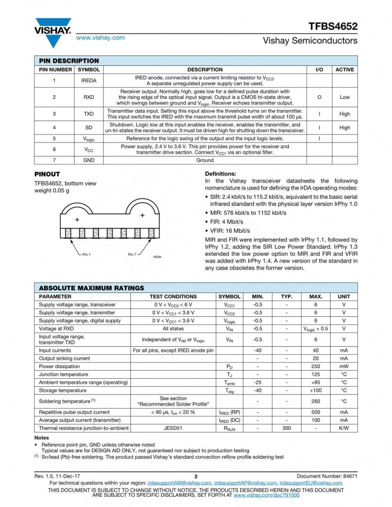 TFBS4652 datasheet page 2