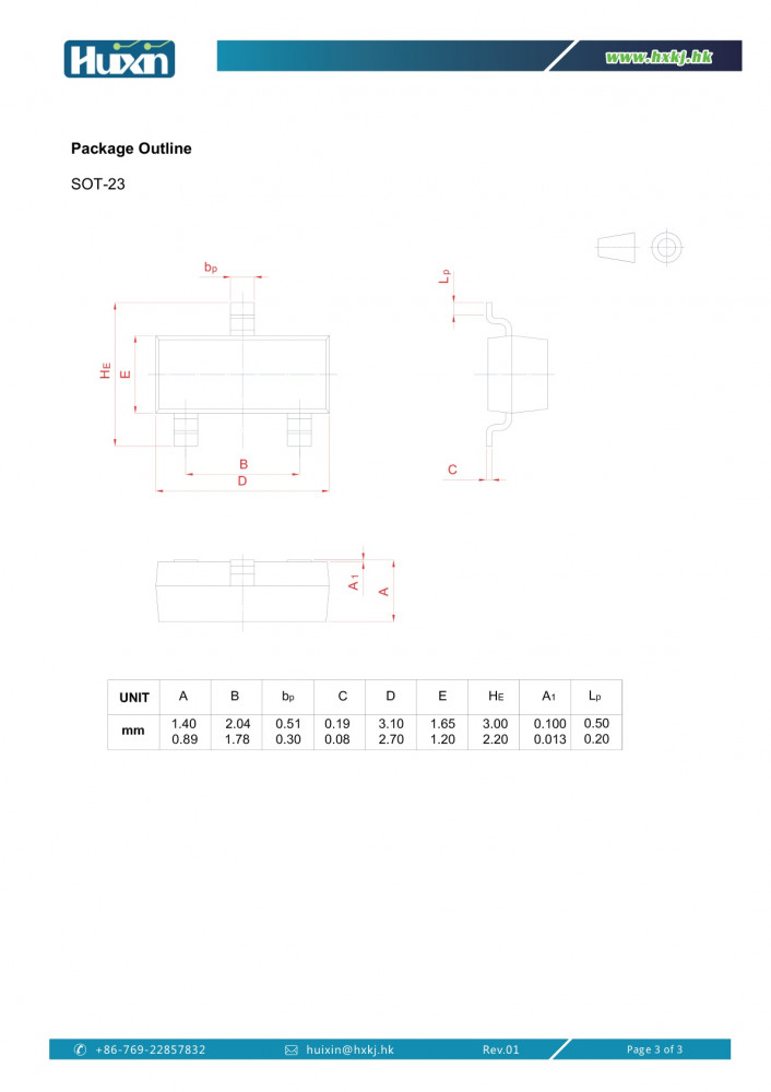 BAS21C datasheet page 3