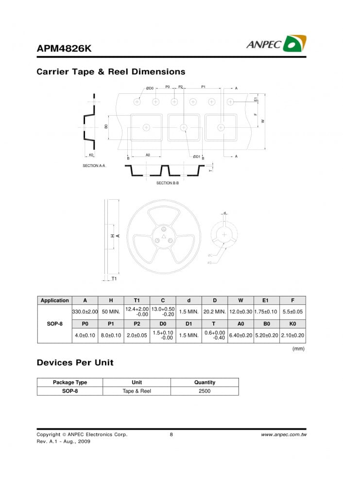 APM4826KC-TRG datasheet page 8