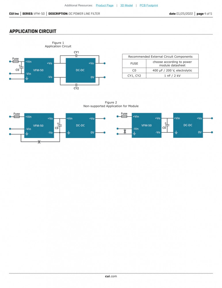 VFM-50-DIN datasheet page 4