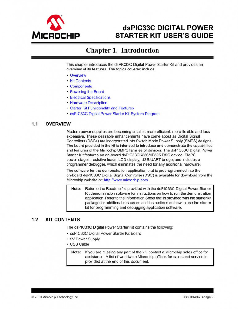 DM330017-3 User's Guide page 9
