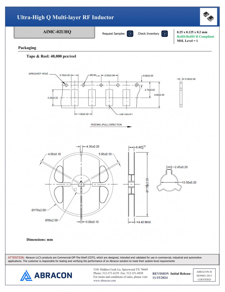 AIMC-02UHQ technical document page 5