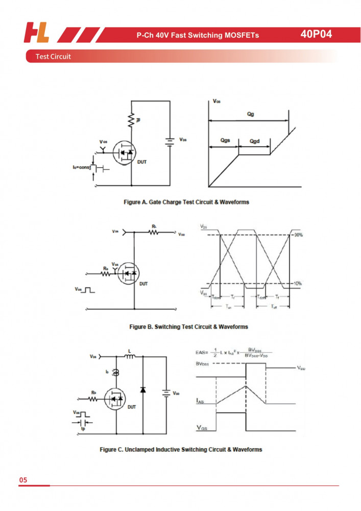 40P04 datasheet page 5