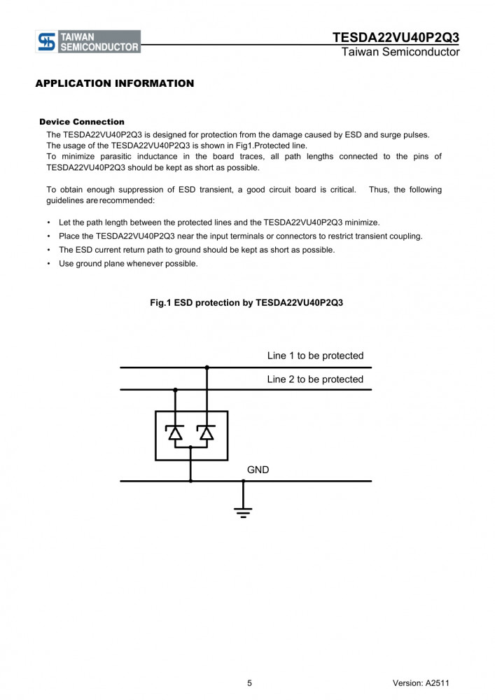 TESDA22VU40P2Q3 datasheet page 5