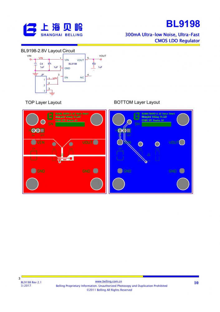 BL9198 datasheet page 10