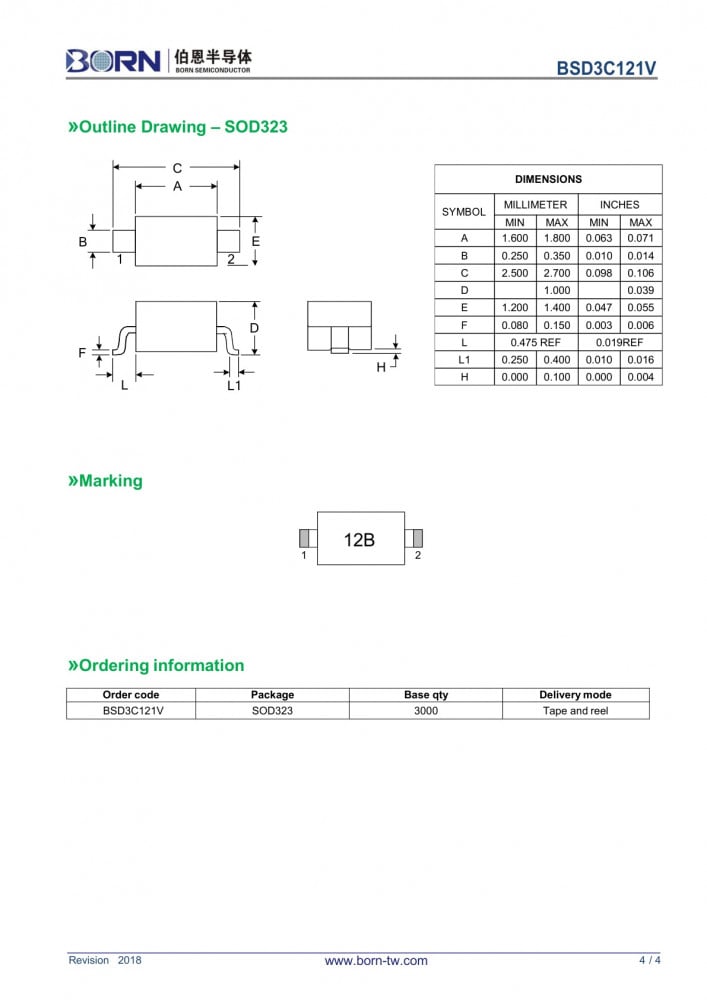 BSD3C121V datasheet page 4