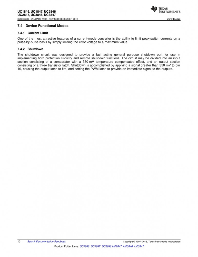 UC1847 datasheet page 10