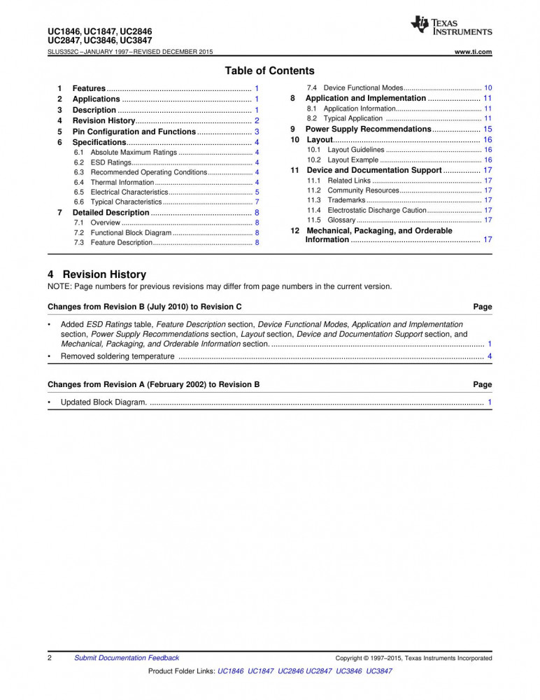 UC1847 datasheet page 2