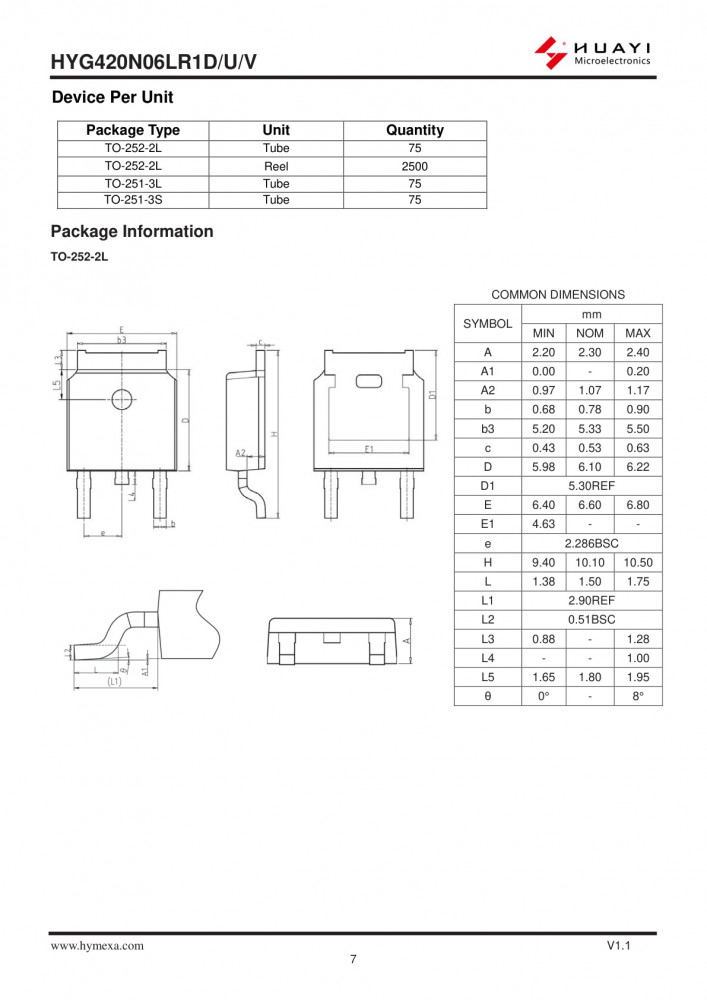 HYG420N06LR1 datasheet page 7
