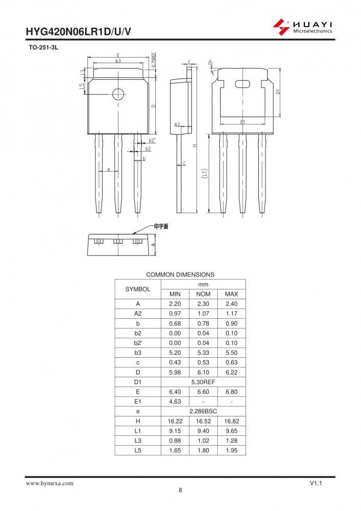 HYG420N06LR1 datasheet page 8