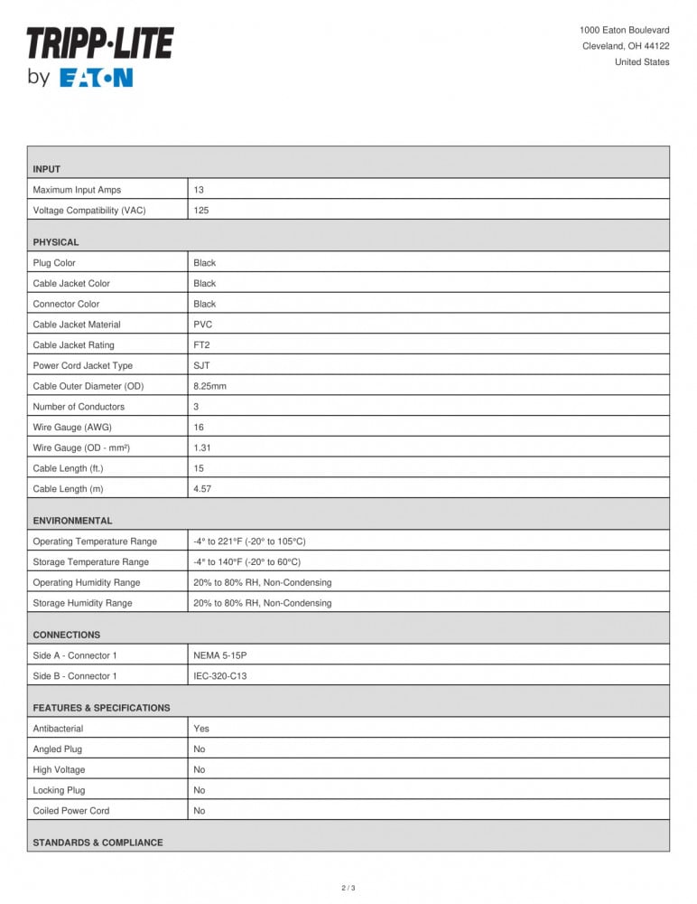 P006AB-015-HG technical document page 2