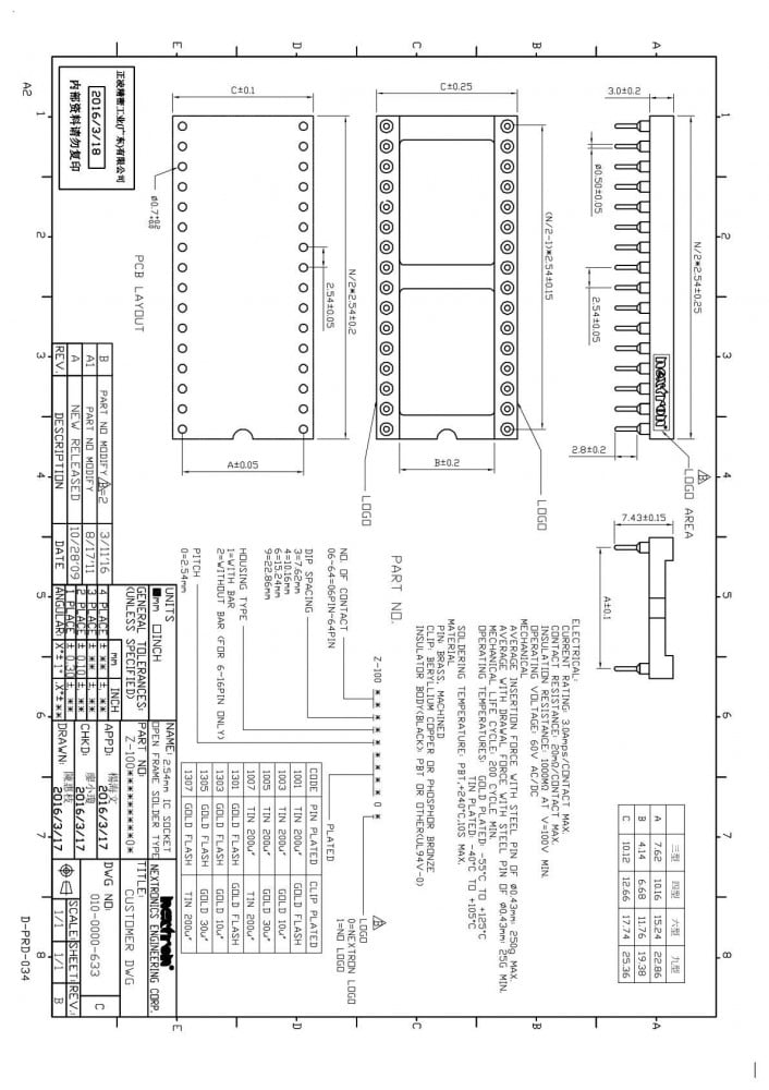Nextron 100-163-20-1001-00 technical document preview