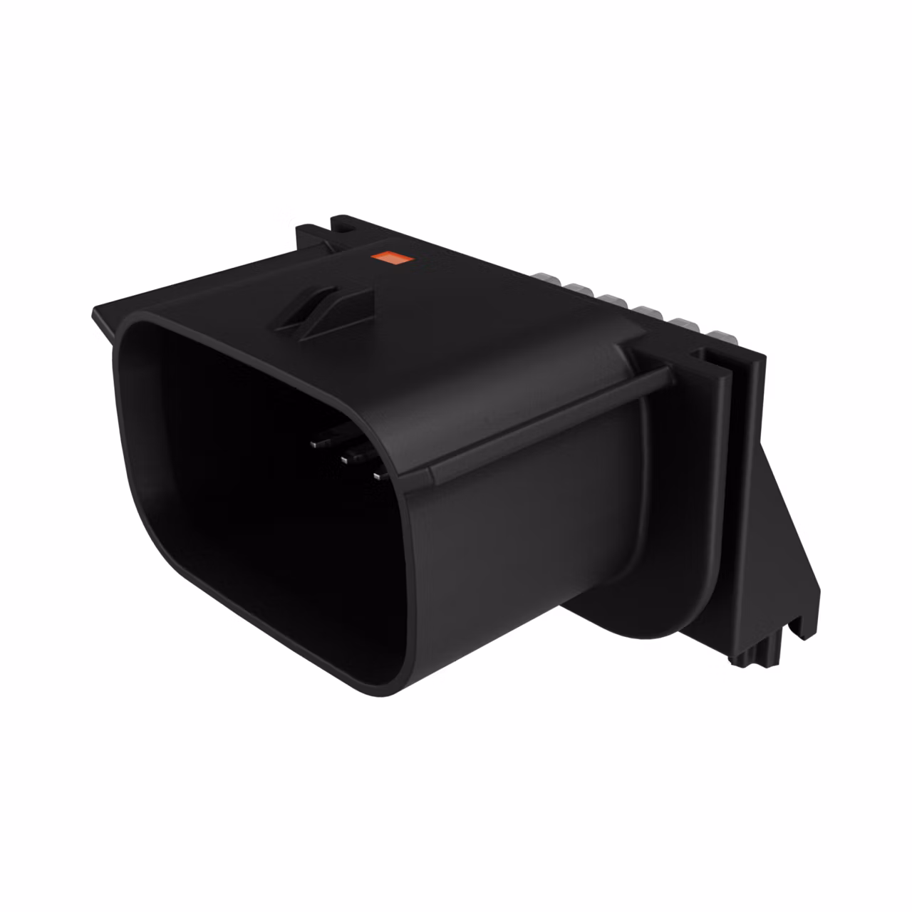 MX120G Sealed Header Connector Assembly, 12 Circuit, Black Housing with Orange Color Mark for sale