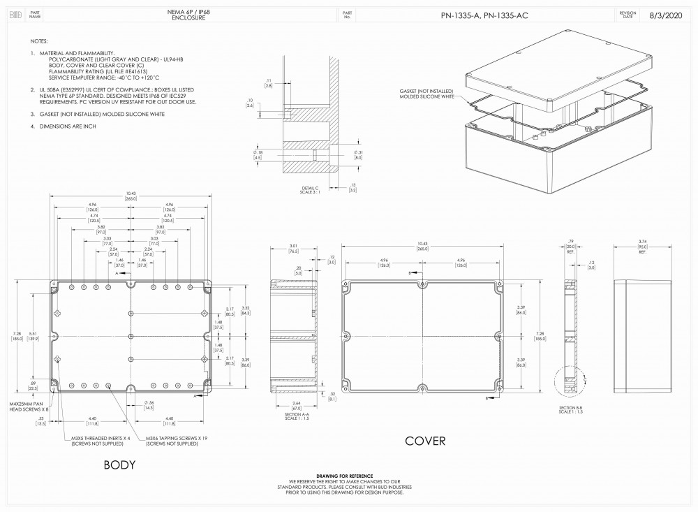 PN-1335-AC product documentation image