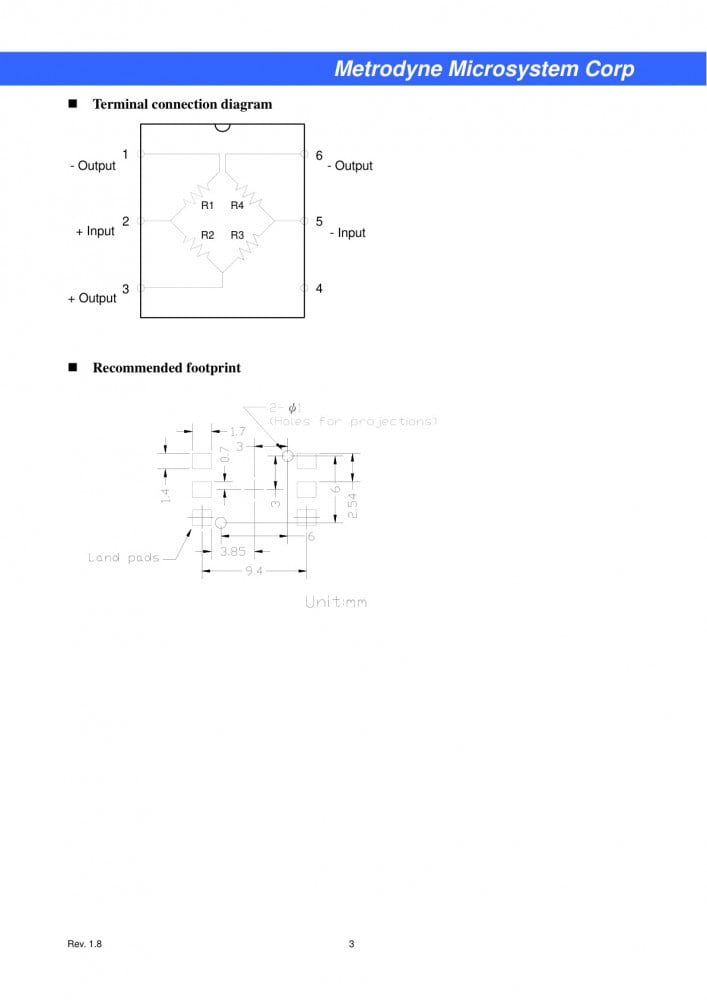 Metrodyne MPS-3118 datasheet page 3
