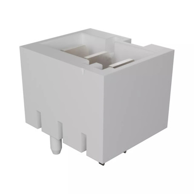 Appli-Mate RAST 5 Header, Vertical, 3 Circuits, Silver (Ag) Plating, Position Keys 1a & 1b, Code Key d20, Latch Between Circuits 1 & 2, PCB Polarization A, Glow-Wire Capable for sale