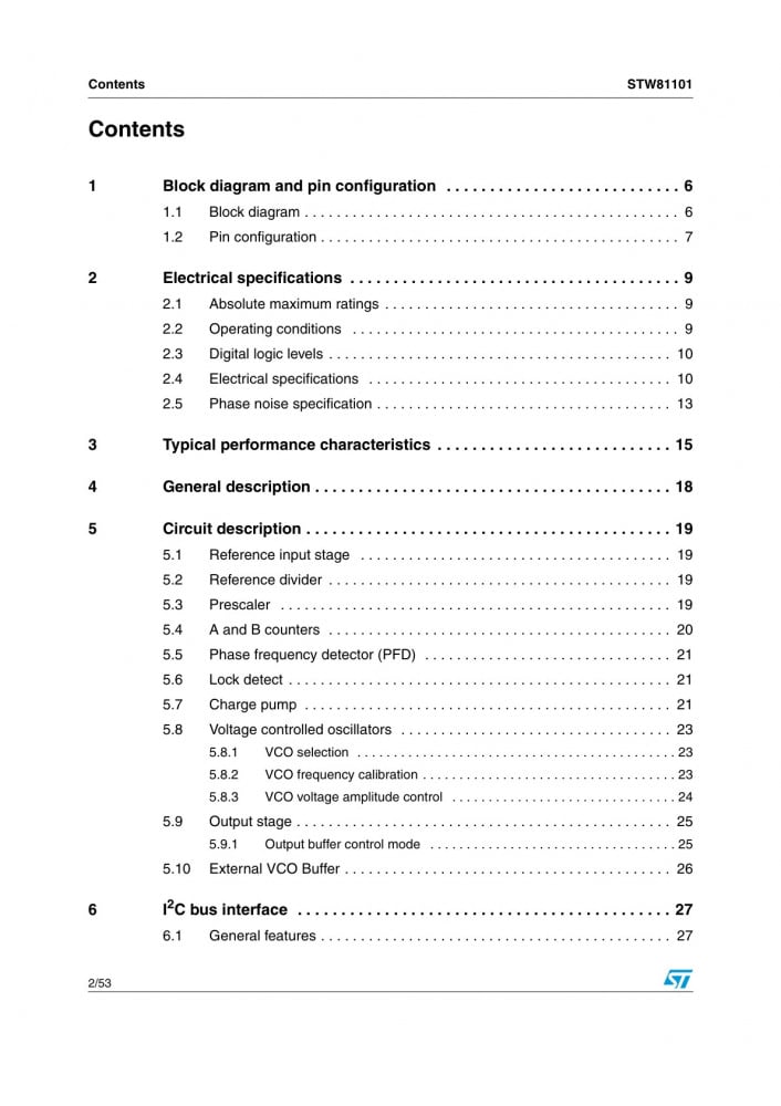 STW81101 document page 2