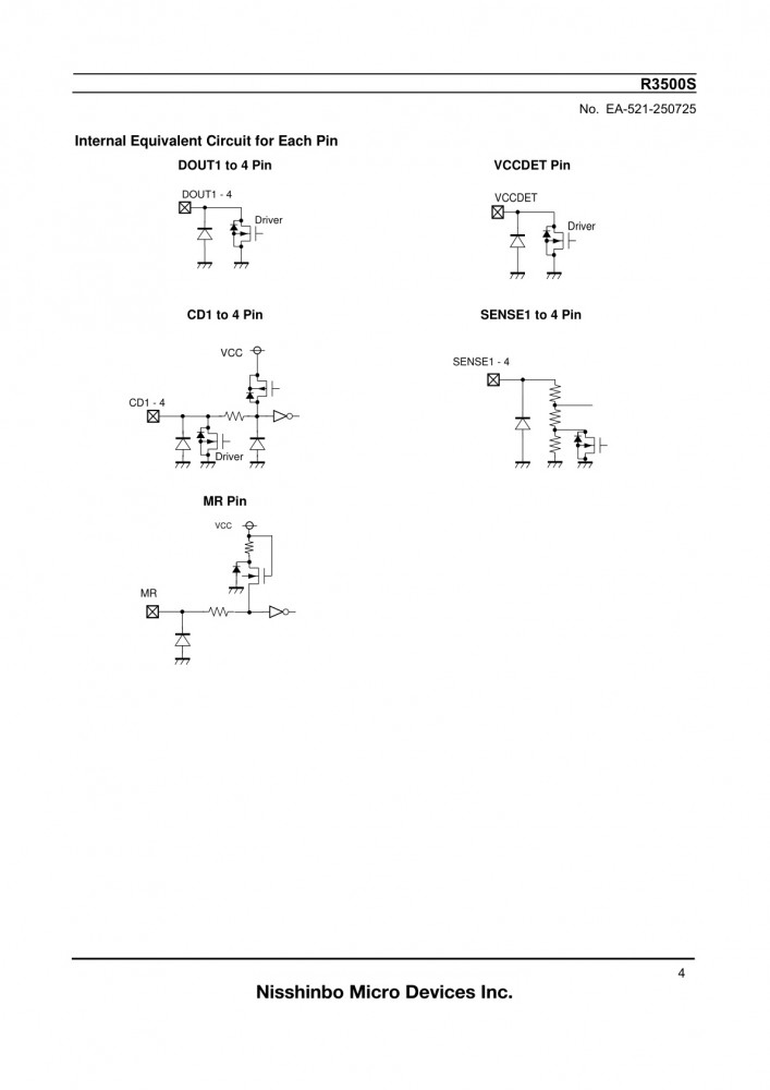 R3500S datasheet page 4