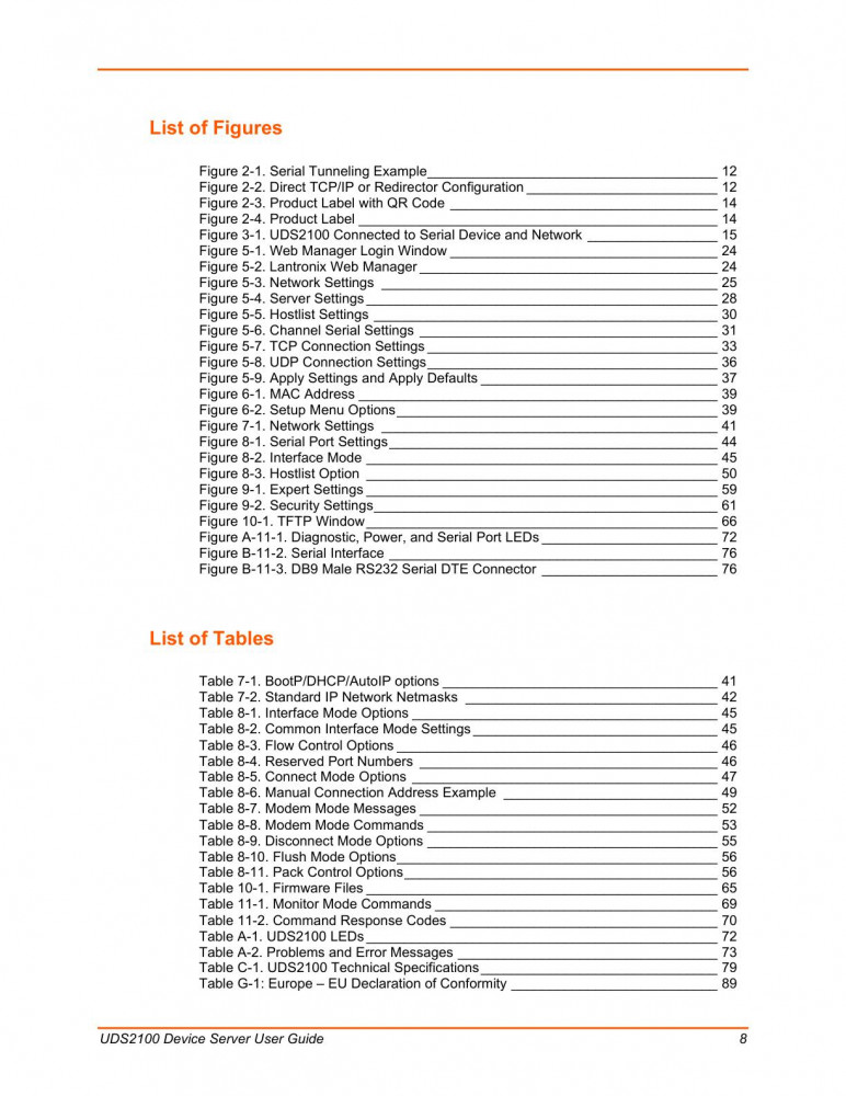 UDS2100 document page image 8