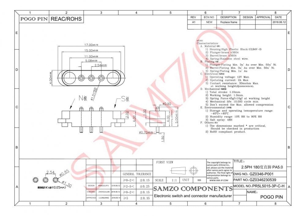 PR5L5015-3P-C-H technical drawing preview