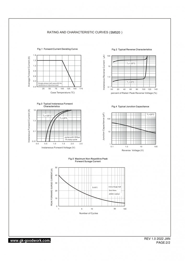 GOODWORK SM520 datasheet page 2