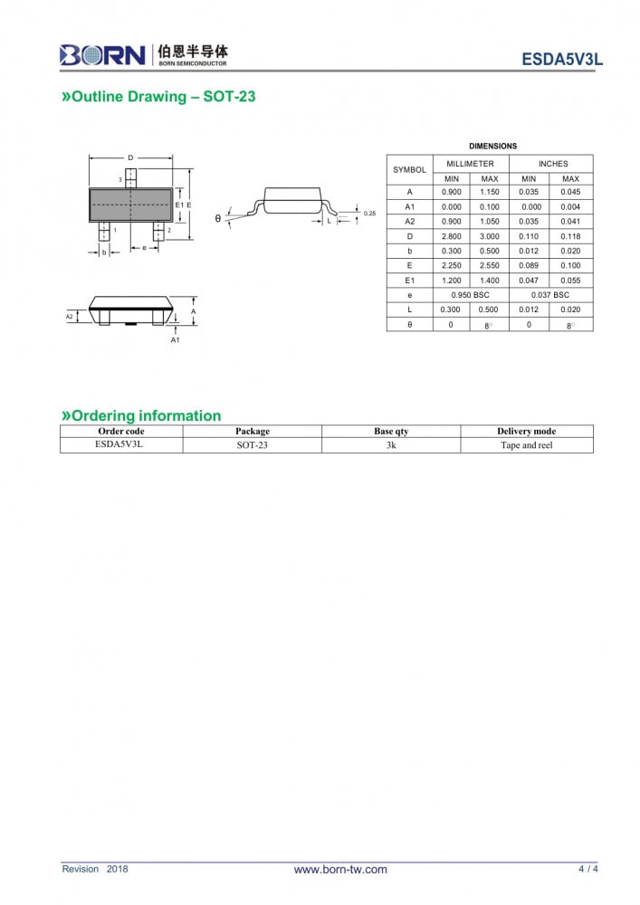 ESDA5V3L datasheet page 4
