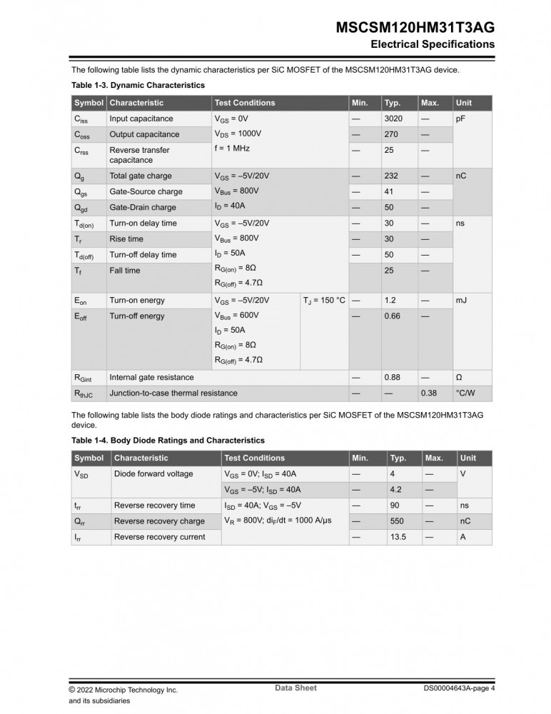 MSCSM120HM31T3AG document page 4