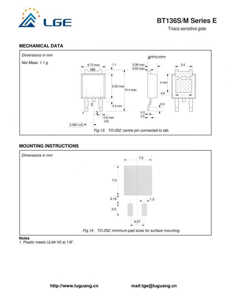 BT136S-600E datasheet page 5