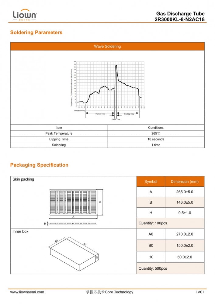 Liown 2R3000KL-8-N2AC18 datasheet page 3