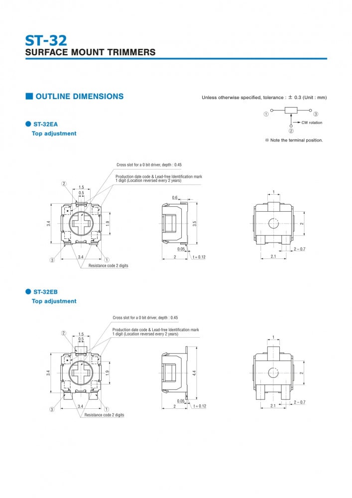 ST-32ETA22 datasheet page 4