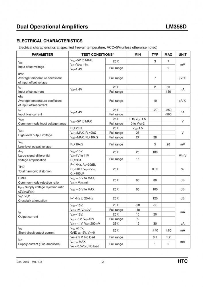 TJ358GD technical document page 2