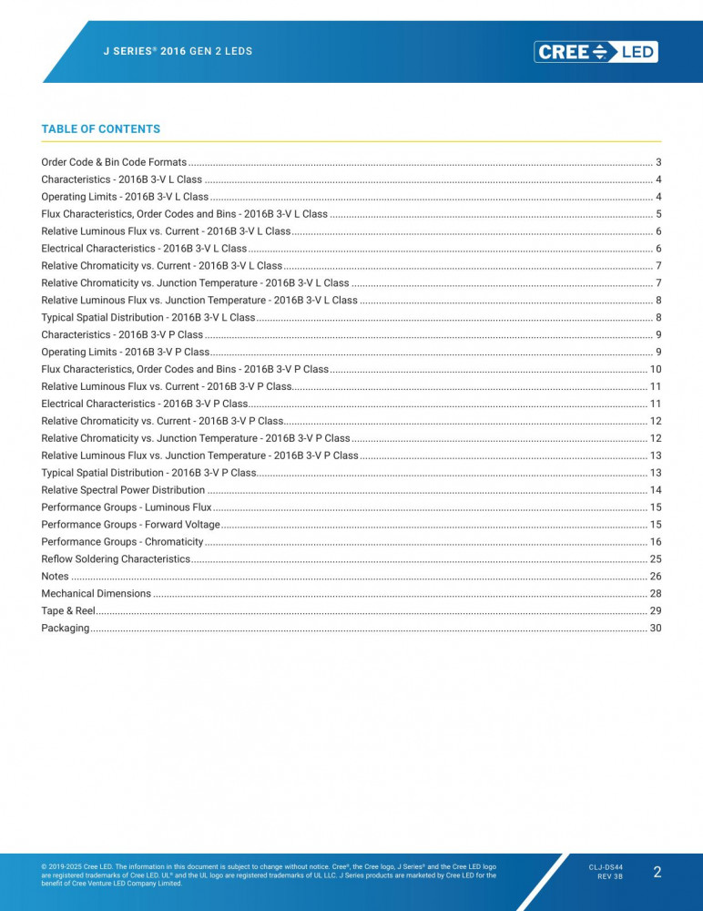 JB2016BWT-L datasheet page 2
