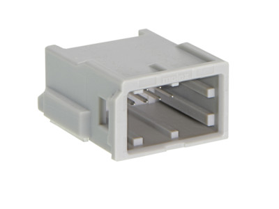 ConnTAK50 Header, Dual Row, Right-Angle, Surface Mount, 22 Circuits, Key B, Natural