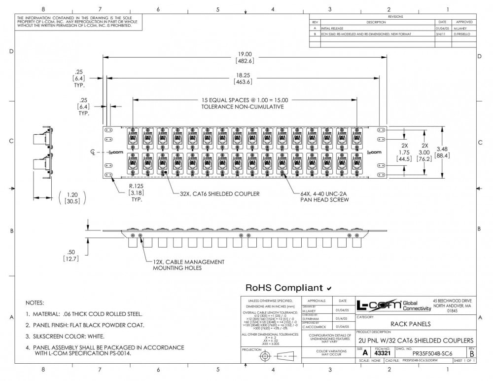 PR35F504B-SC6 technical document page