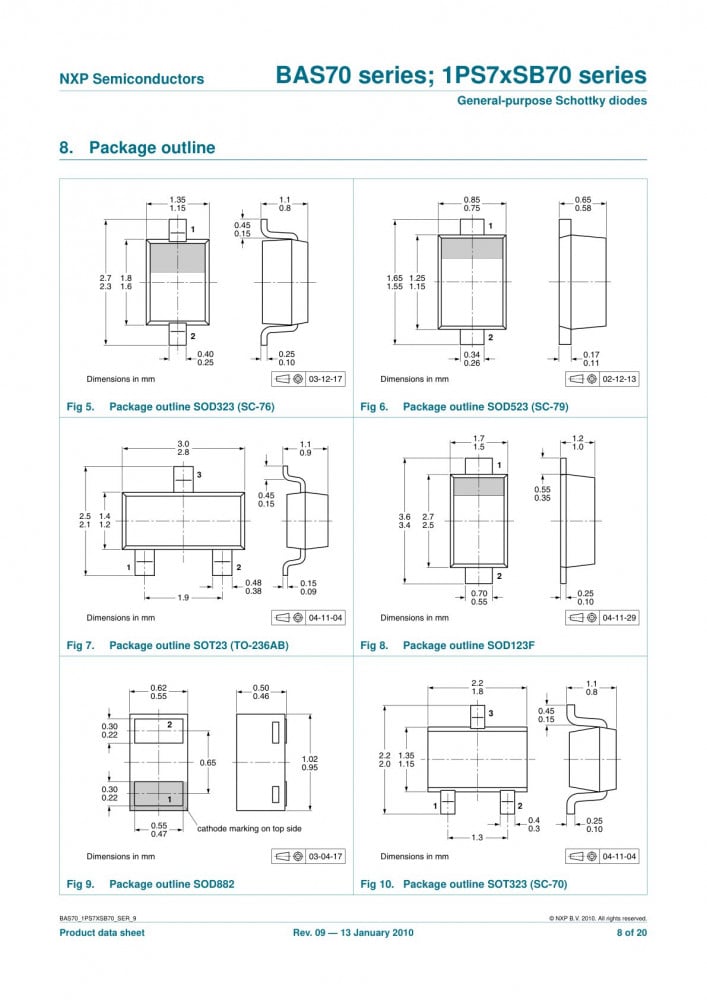 BAS70-06 datasheet page 8